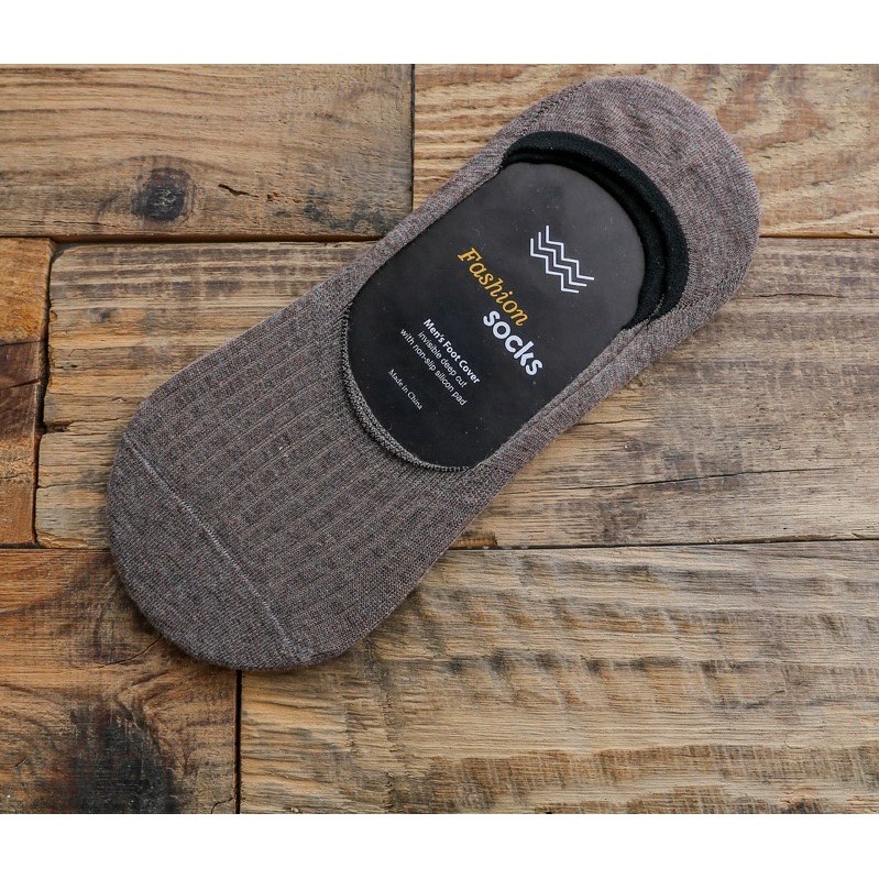 Invisible Men Socks Low Cut No Show Sock Non Slip Cotton Stockings ...