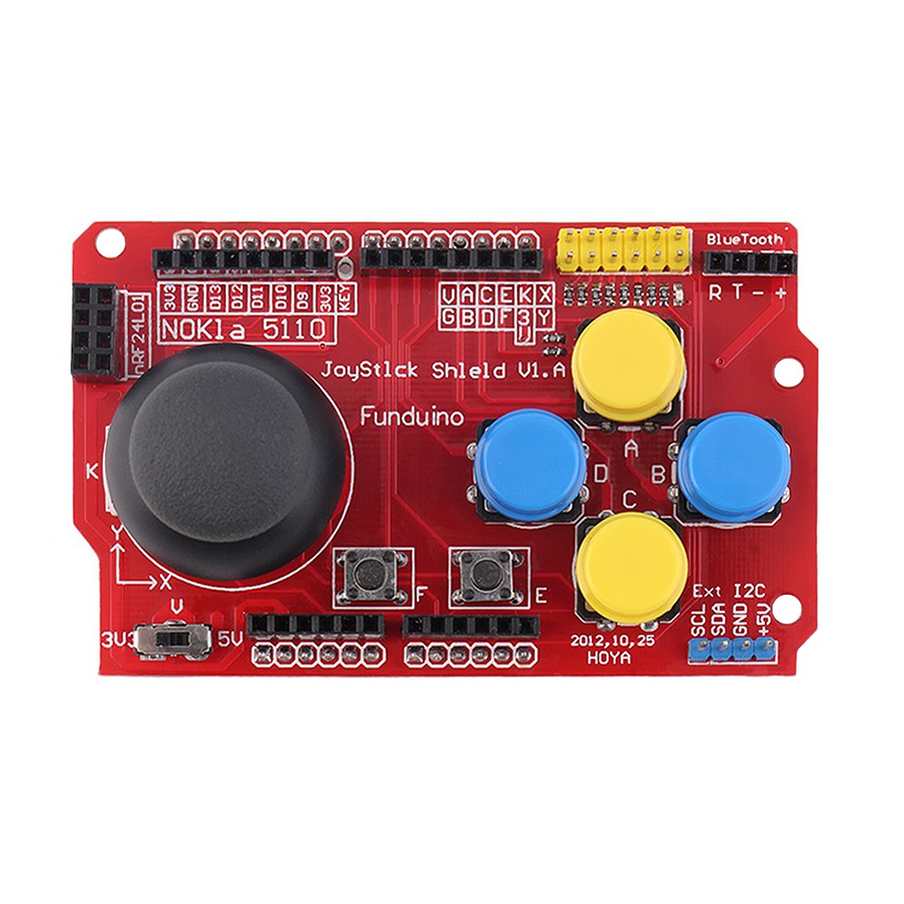 Arduino Joystick + Button Shield Arduino UNO Compatible | Shopee ...