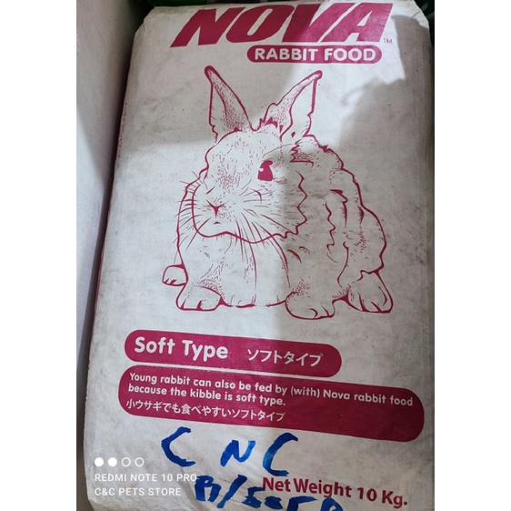 Nova Rabbit Food Natural repack 1 kg | Shopee Philippines
