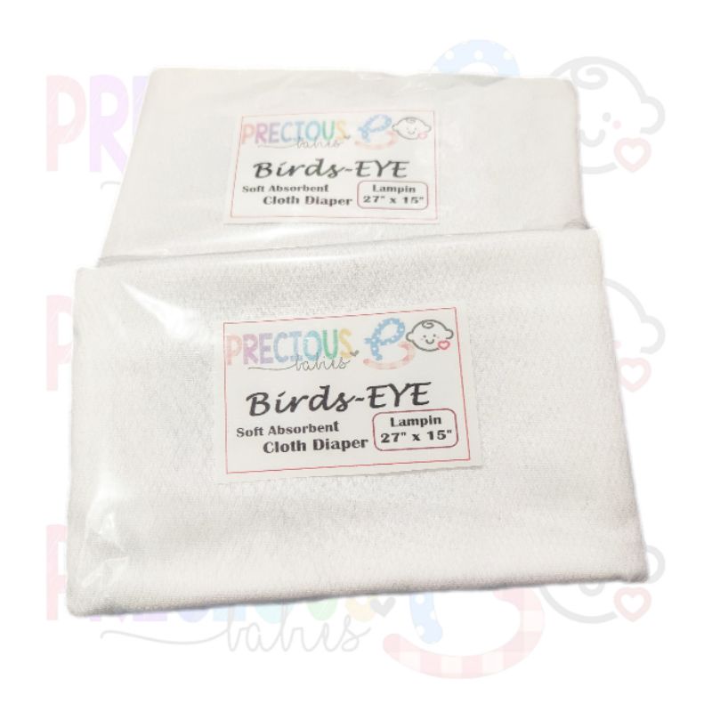 Birdseye XL 15x27" Lampin Cloth Diaper birds eye | Shopee Philippines