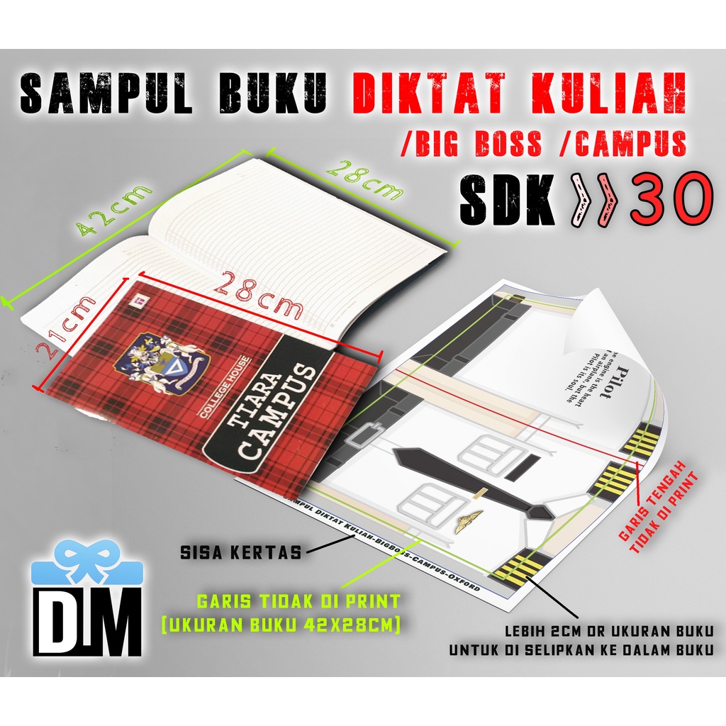 Republic of Indonesia Police Stewardess Pilot Lecture Diktat Book Cover ...