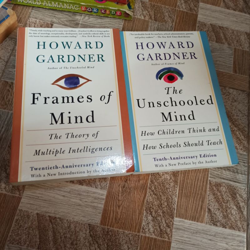 Howard Gardner the unschooled mind frames of mind | Shopee Philippines