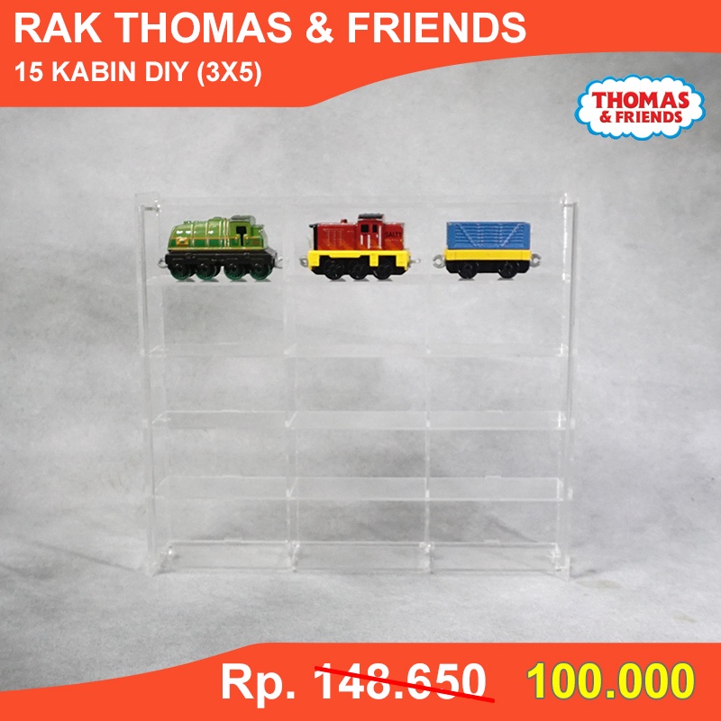 Thomas AND FRIENDS Rack 15 DIY Cabin (3x5) | Shopee Philippines