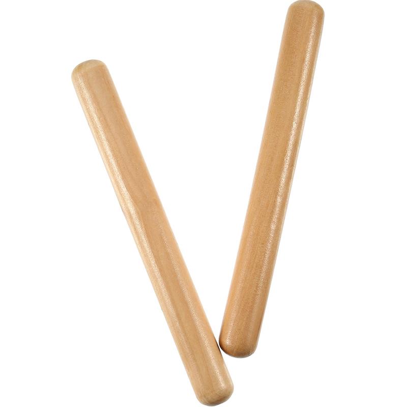 Universal Music Hardwood Claves Percussion Instrument Sticks Rhythm ...