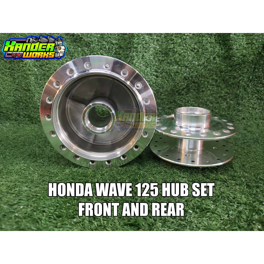 HONDA WAVE 125 FRONT AND REAR HUB SET | Shopee Philippines