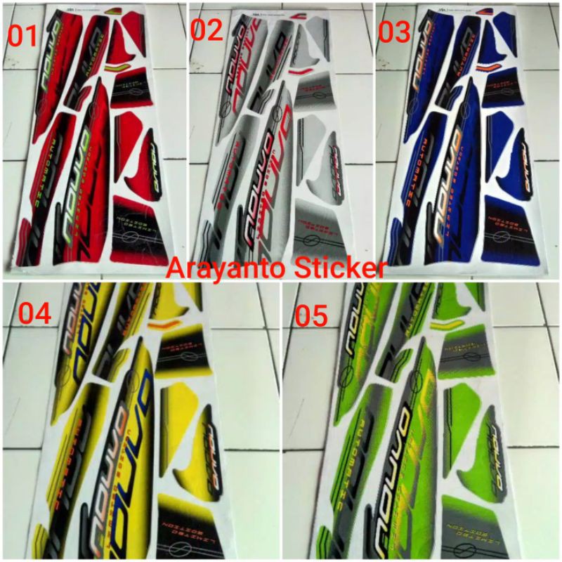 Yamaha Nouvo Lele Striping Sticker - Limited Edition Variation | Shopee ...