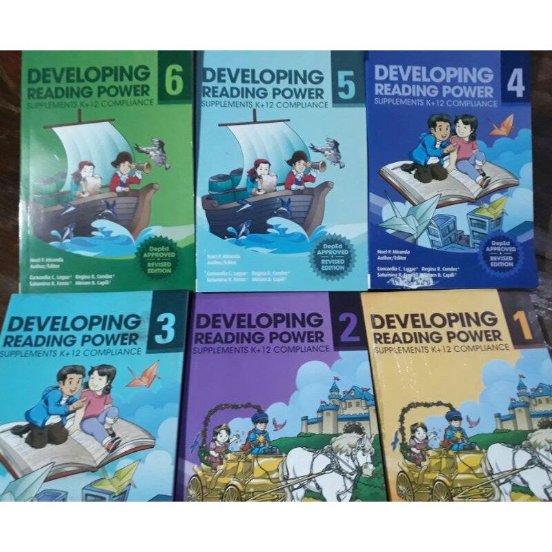 DEVELOPING READING POWER GRADE 1 - 6 SUPPLEMENTS K to 12 COMPLIANCE ...