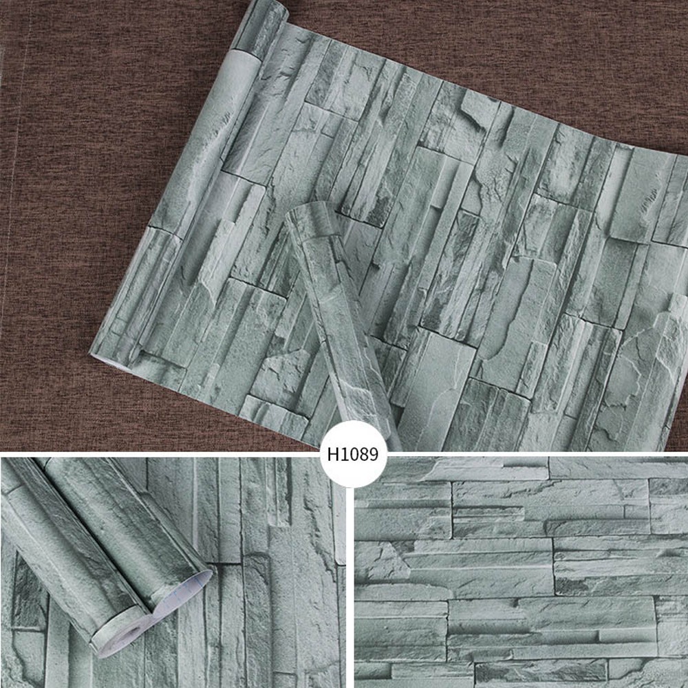 Bricks DIY wall sticker design for home living room 10meters by 45cm ...