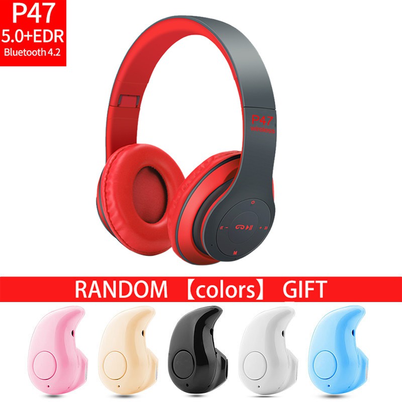 【Free S530 Bluetooth headset】P47 first-class foldable in-ear headset ...