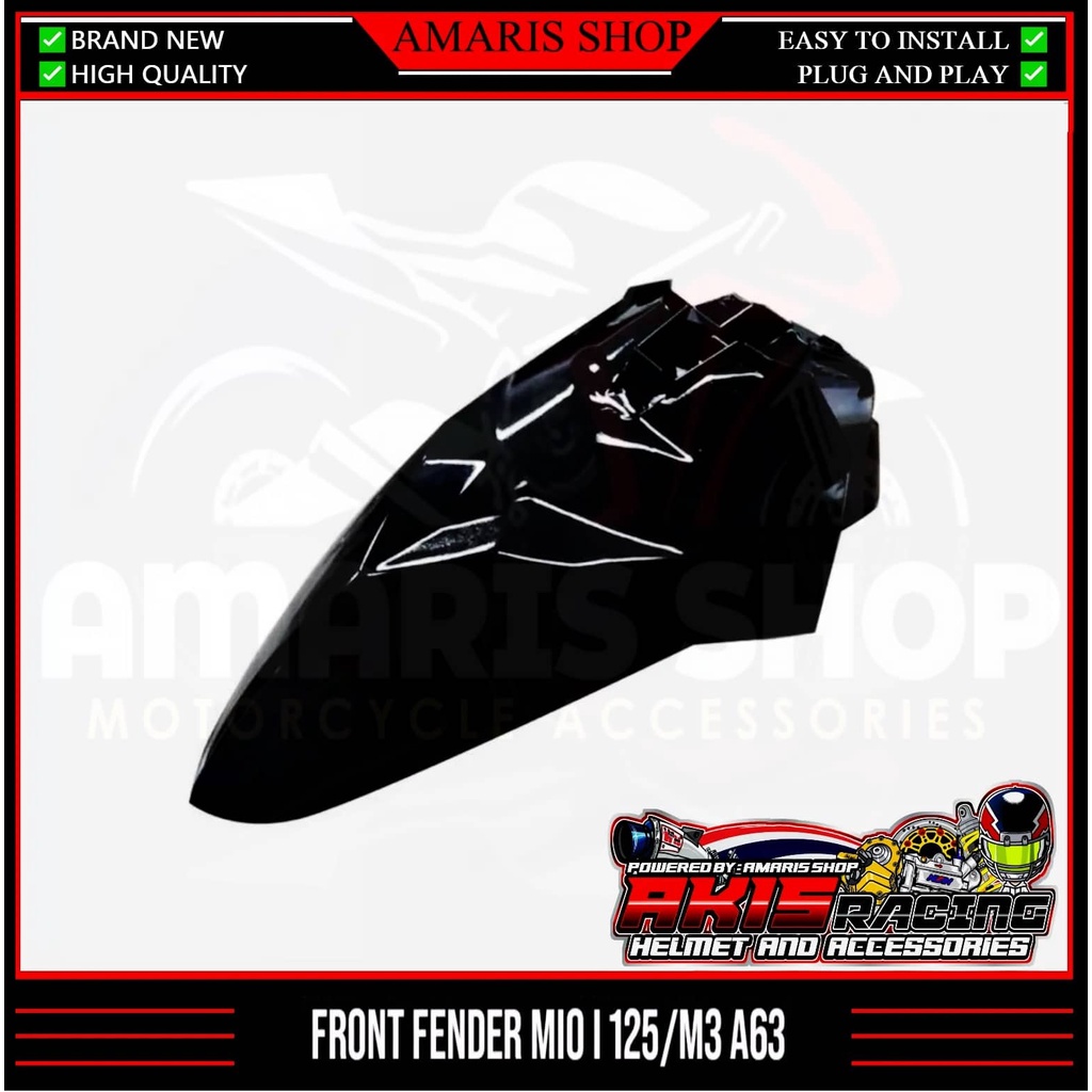 Motorcycle Body Kit A63 MIO I 125/M3 Front Mud Fender | Shopee Philippines