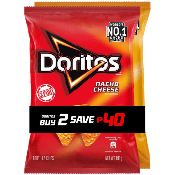 Doritos Taco and Nacho Cheese Buy 2 Save Php 40 190g | Shopee Philippines
