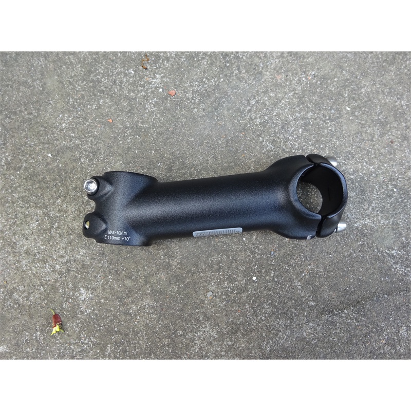 Fixed Gear Retro Stem Matt Black Road Bike Handle Ultralight Bicycle Part 25.4*28.6mm Black Long ...