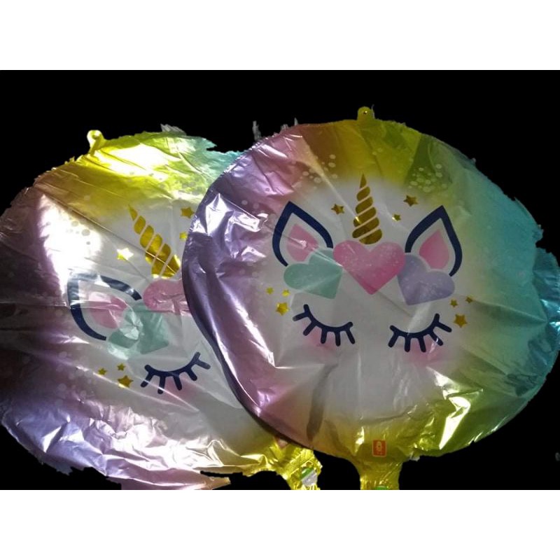 1pc. Happy Birthday Round Foil Balloon - HBD Printed Balloons (18inch ...
