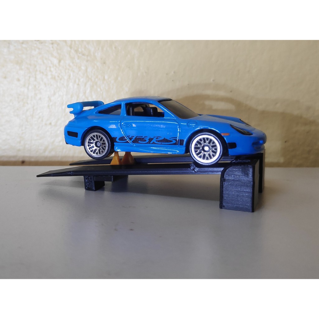 Hot Wheels Full Ramp with Jack Stand Display 1:64 Diorama | Shopee ...