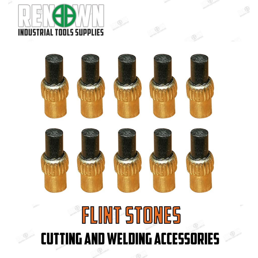 10 pcs Flint Stones for Lighter Torch | Shopee Philippines