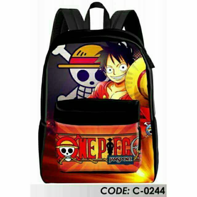 JS BAG COD CHARACTER BACKPACK ONE PIECE#716252528383739 | Shopee ...