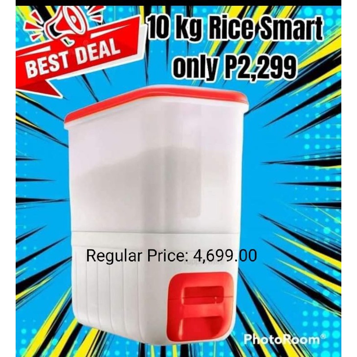 Tupperware Brands Rice Smart Dispenser 10L | Shopee Philippines