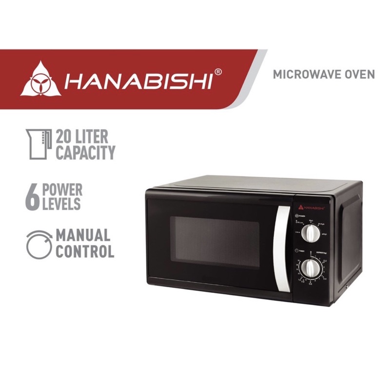 Hanabishi Microwave Oven HMO-20MDLX3 | Shopee Philippines