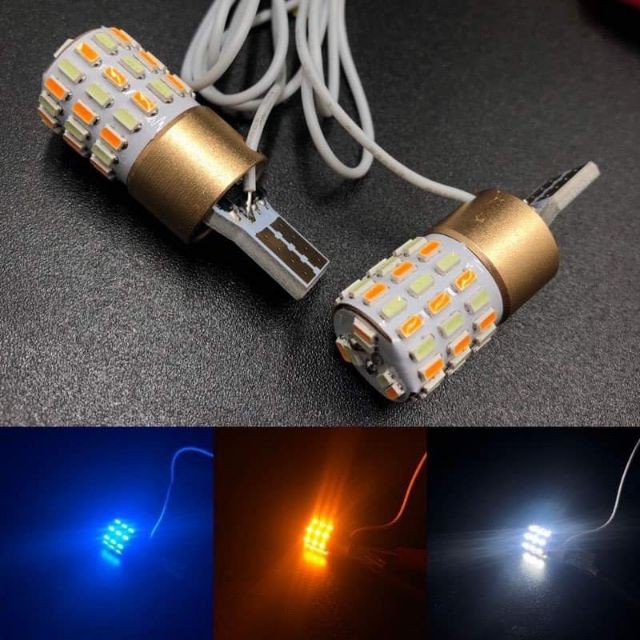 Firefly style DUAL CONTACT LED Dual Mode T15 Signal/Park Light #4623 ...