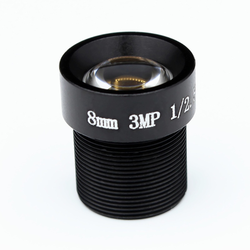 HD 3mp 8mm 40 Degrees Angle IR Board 3.0mp CCTV Lens M12x0.5 1/2.5" for ...