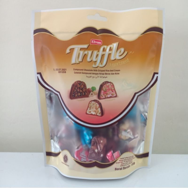 Elvan TRUFFLE 150 gr CHOCOLATE (Turkey Arabic CHOCOLATE) | Shopee ...