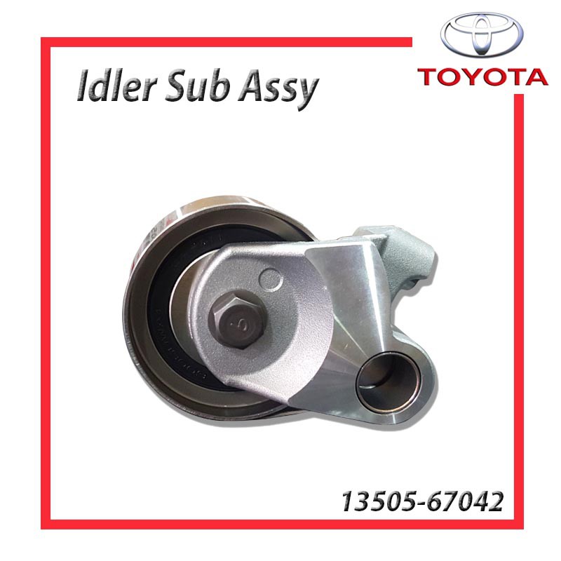 GENUINE TOYOTA IDLER SUB ASSY (TENSIONER BEARING) FORTUNER / HIACE ...