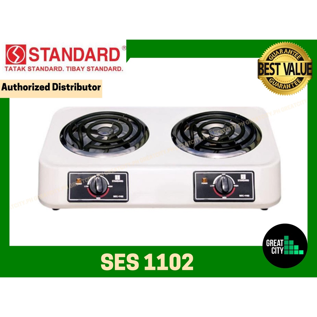 Standard ORGINAL Double Electric Stove | Shopee Philippines