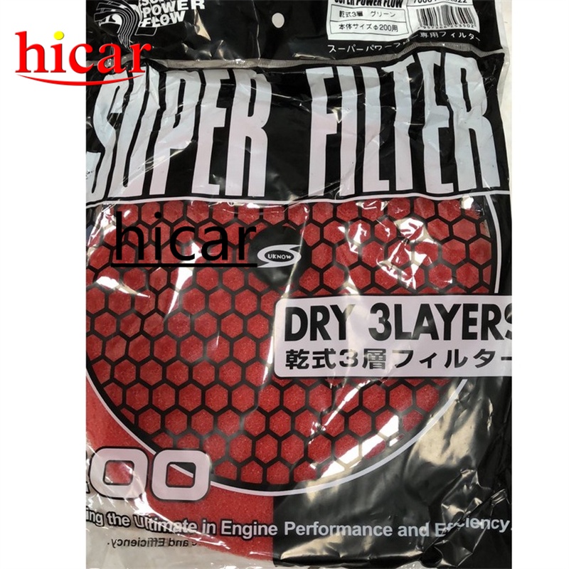 HKS niversal Car Air Filter Sponge 3 Layer Cover Mushroom Open Pod Auto ...