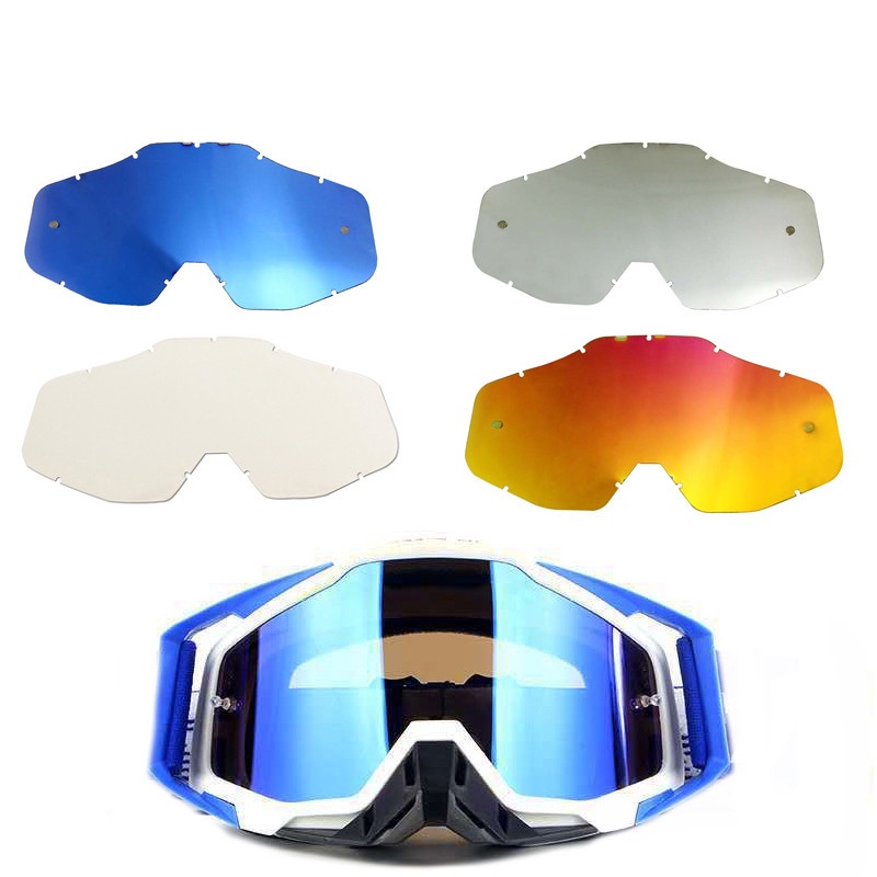 Motorcycle Lens Glasses Spare Glasses Transparent Lenses 336 367 ...