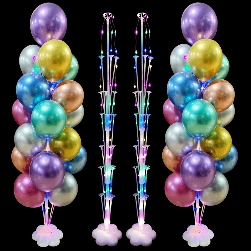 Balloon Accessory LED Light Balloon Stand Holder Table Floating For ...