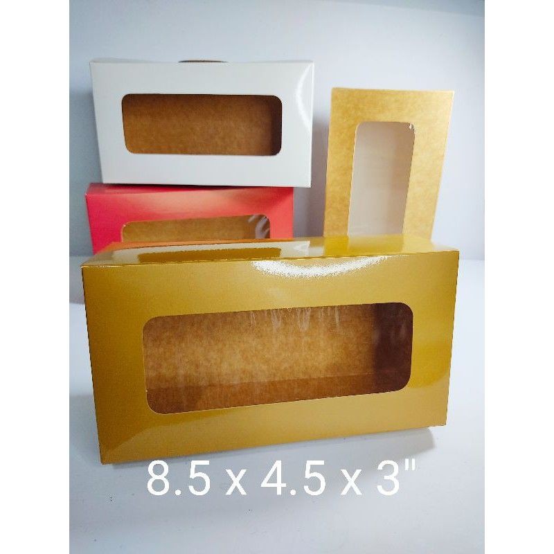 Loaf Box 8.5x4.5x3" sold by 10 pcs | Shopee Philippines