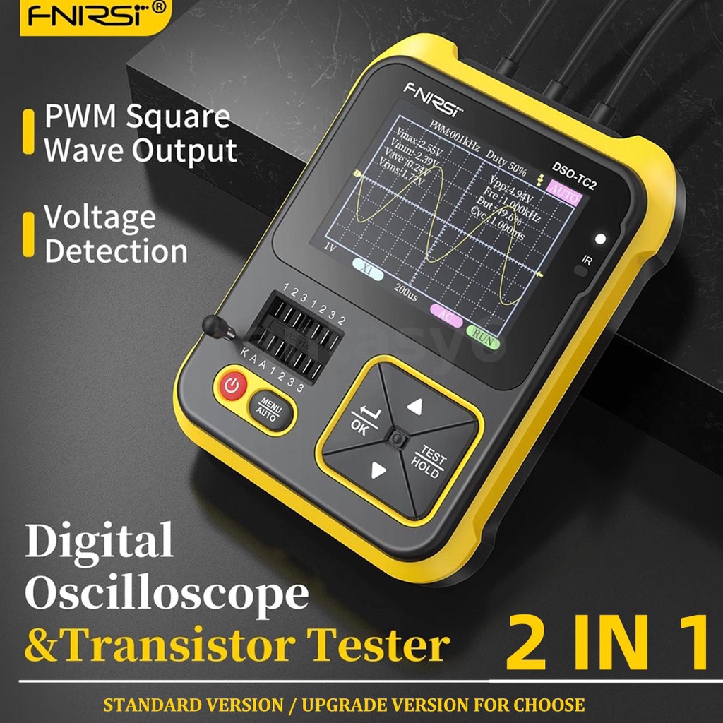 Handheld Digital Oscilloscope FNIRSI DSO-TC2 LCR Meter Graphic ...