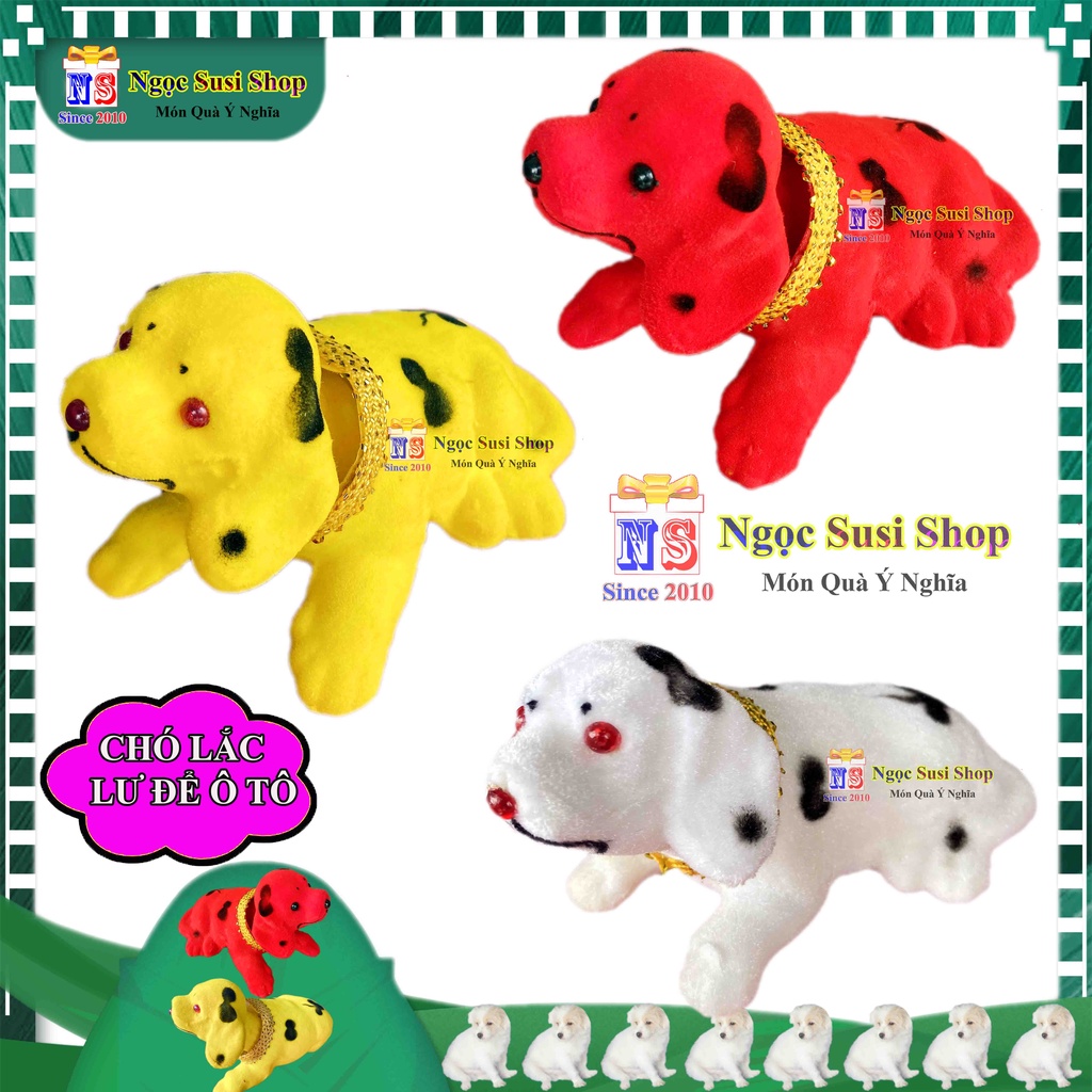 3 DOGS WELCOME FOR CARS TO DECORATE CAR TAPLO - DOG WELCOME TO SHAKE ...