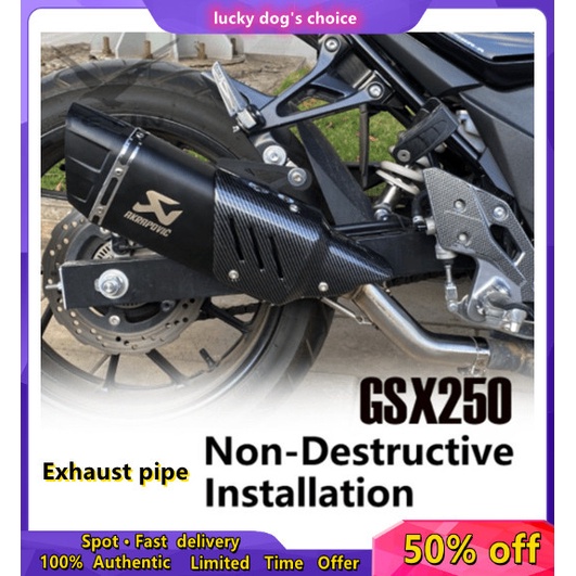 Akrapovic M1 with DB killer/Silencer included 51mm inlet Exhaust pipe ...