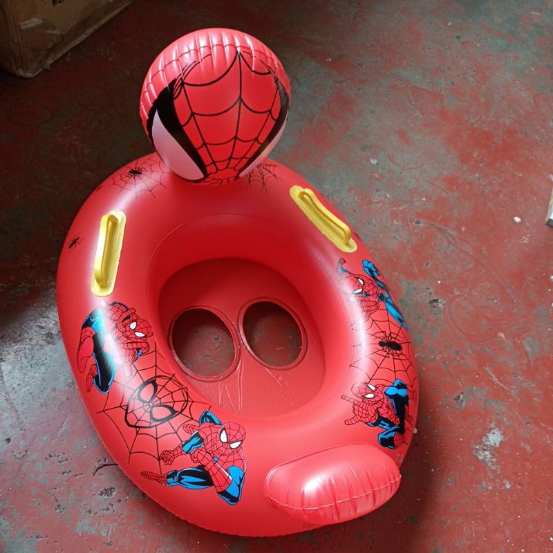 cute character spiderman inflatable for children(salbabida) | Shopee ...