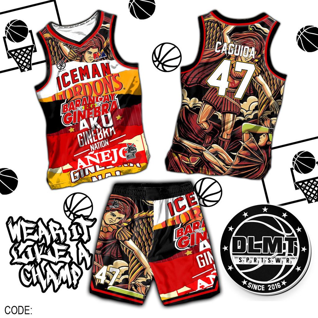 PBA Jersey BRGY GINEBRA PBA CODE DLMT423 FULL SUBLIMATION JERSEY ...