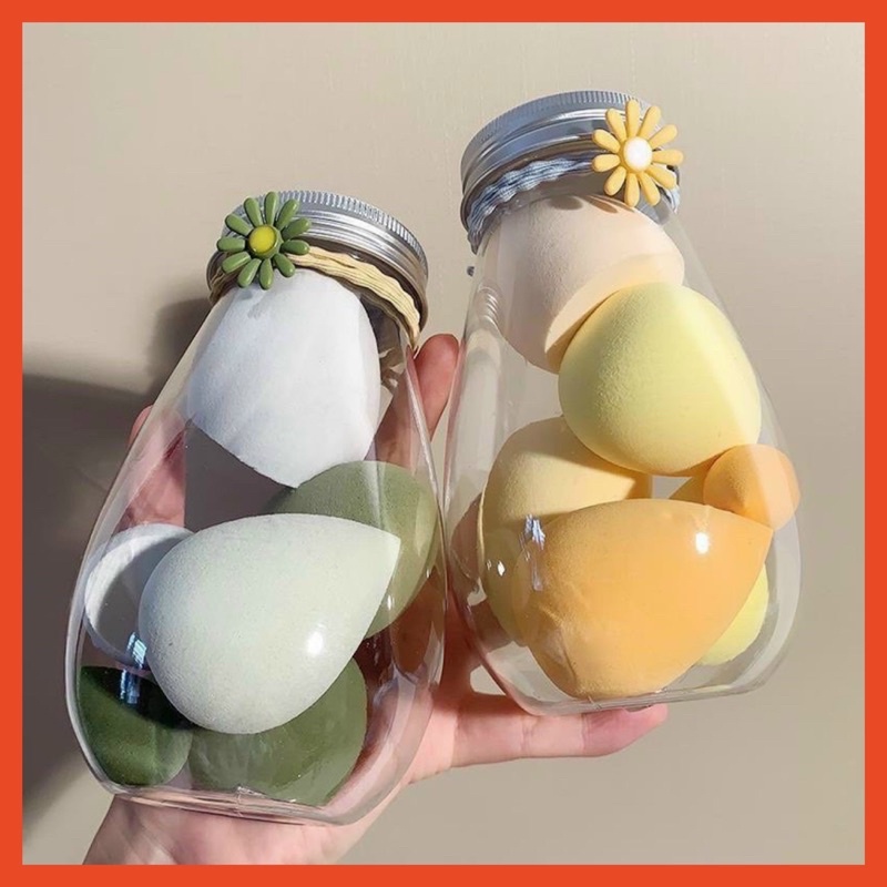 Lightning 6 Water Drop Makeup Foam With Cute Box | Shopee Philippines