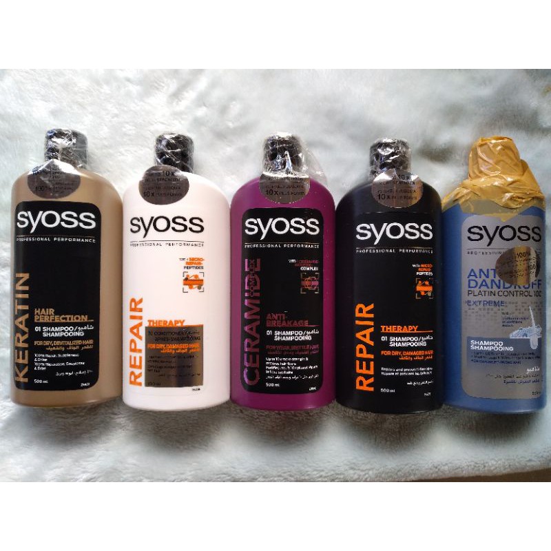 SYOSS SHAMPOO 500ML. | Shopee Philippines