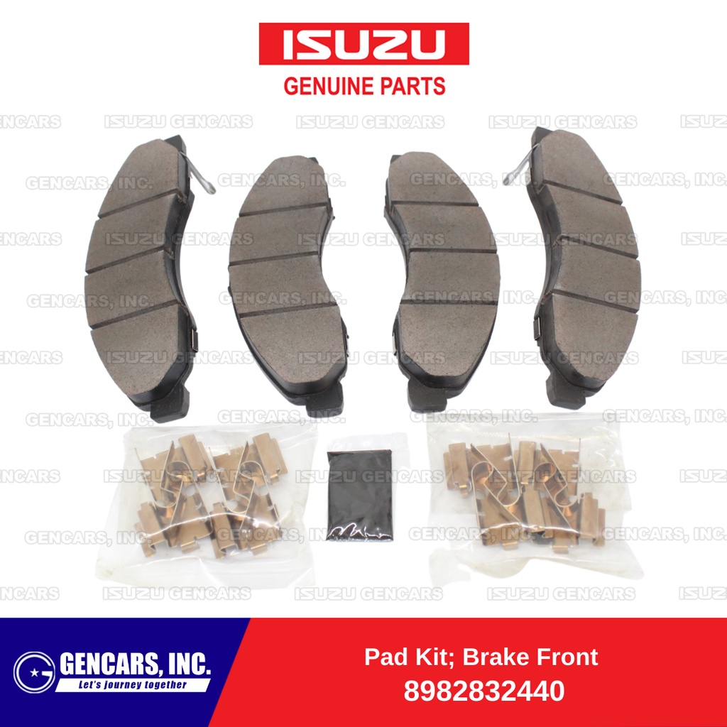 Isuzu Pad Kit; Brake Front for Travis (8982832440) (Genuine Parts) | Shopee Philippines