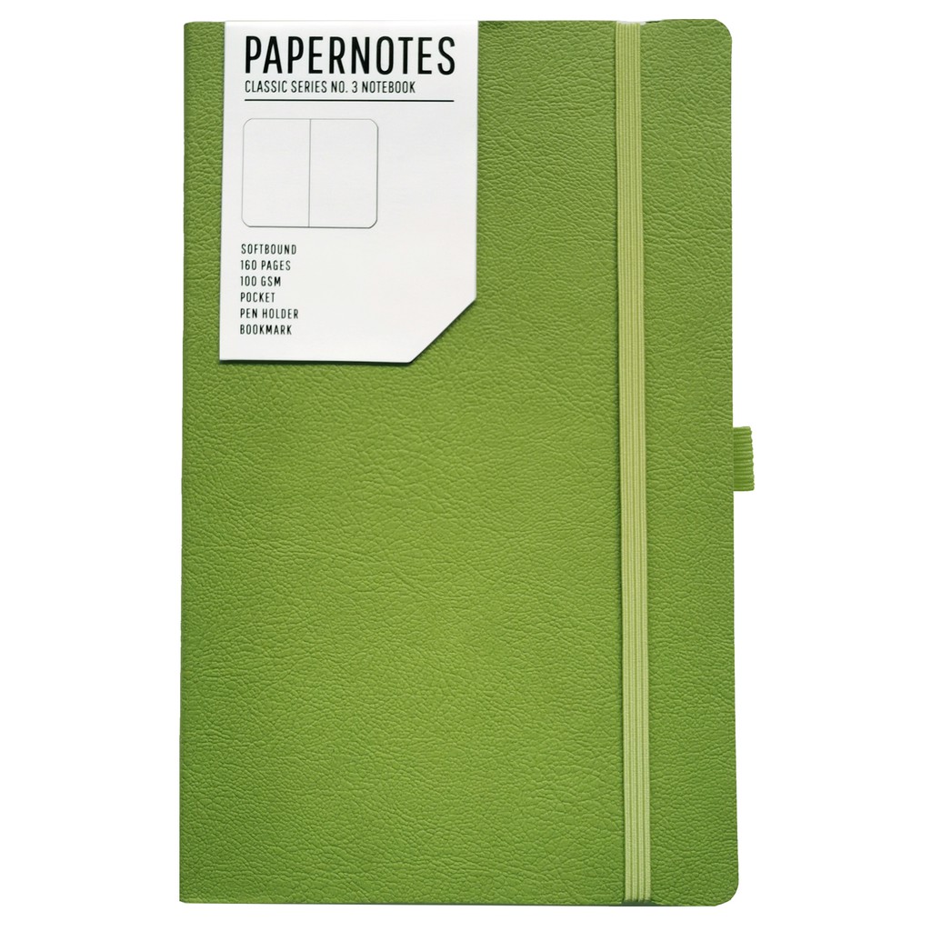 Papernotes Olive Green Classic Series Notebook (A5) | Shopee Philippines