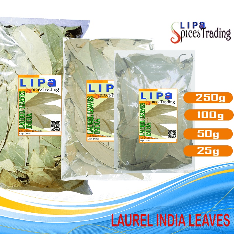 Lipa Spices Trading Laurel India Big Leaves Jumbo Big Leaves 250g ...