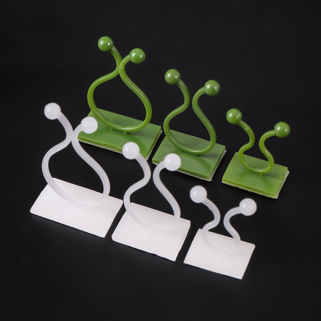 1/10 Pcs plant vine climbing wall clip self-adhesive hook vine hanging ...