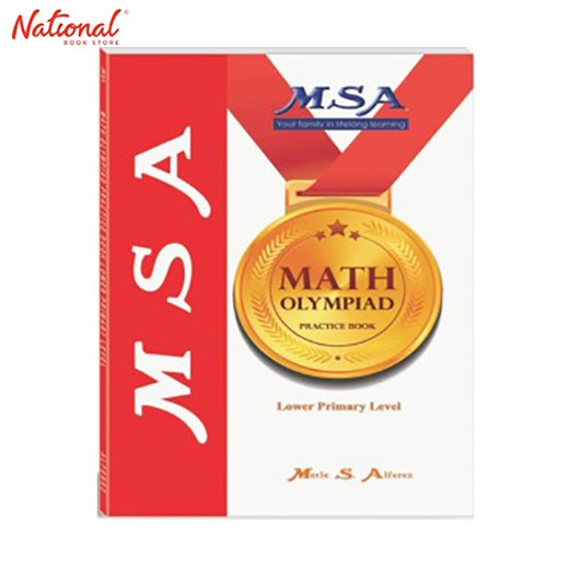Msa Math Olympiad Practice Book Trade Paperback National Book Store ...
