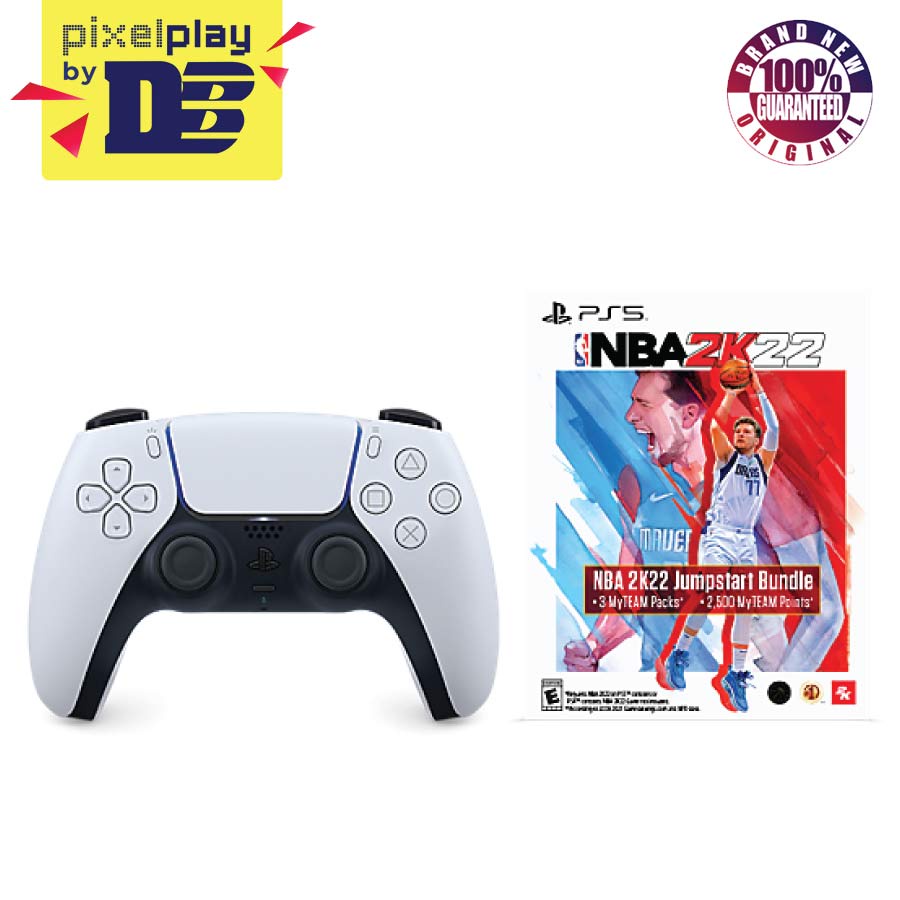 PS5 Dualsense Wireless Controller + NBA 2K22 Jumpstart Bundle (ASIAN ...