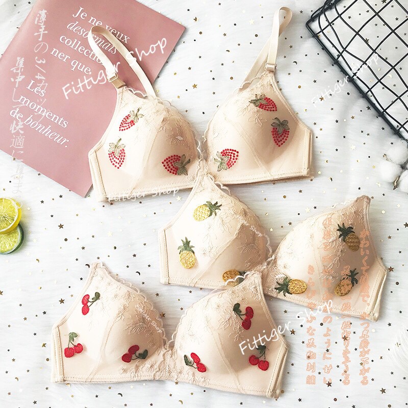 Cheapest Cute Bra Lace Fruit Pattern Very Good Fabric Model NY20 ...