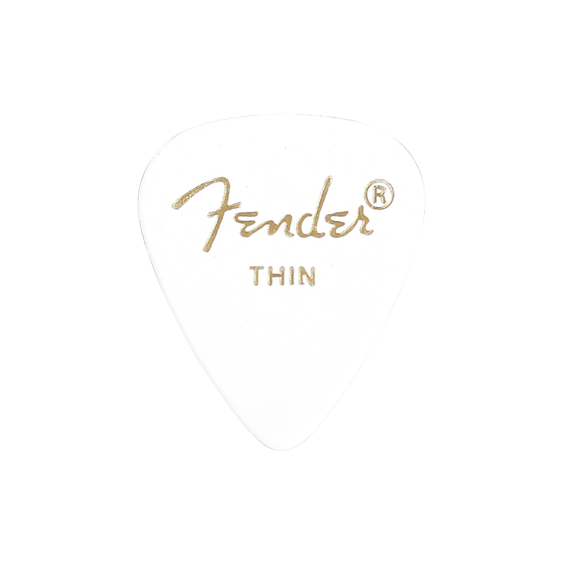 Fender 1 pc Classic Plectrum Celluloid Guitar Picks Confetti Acoustic ...