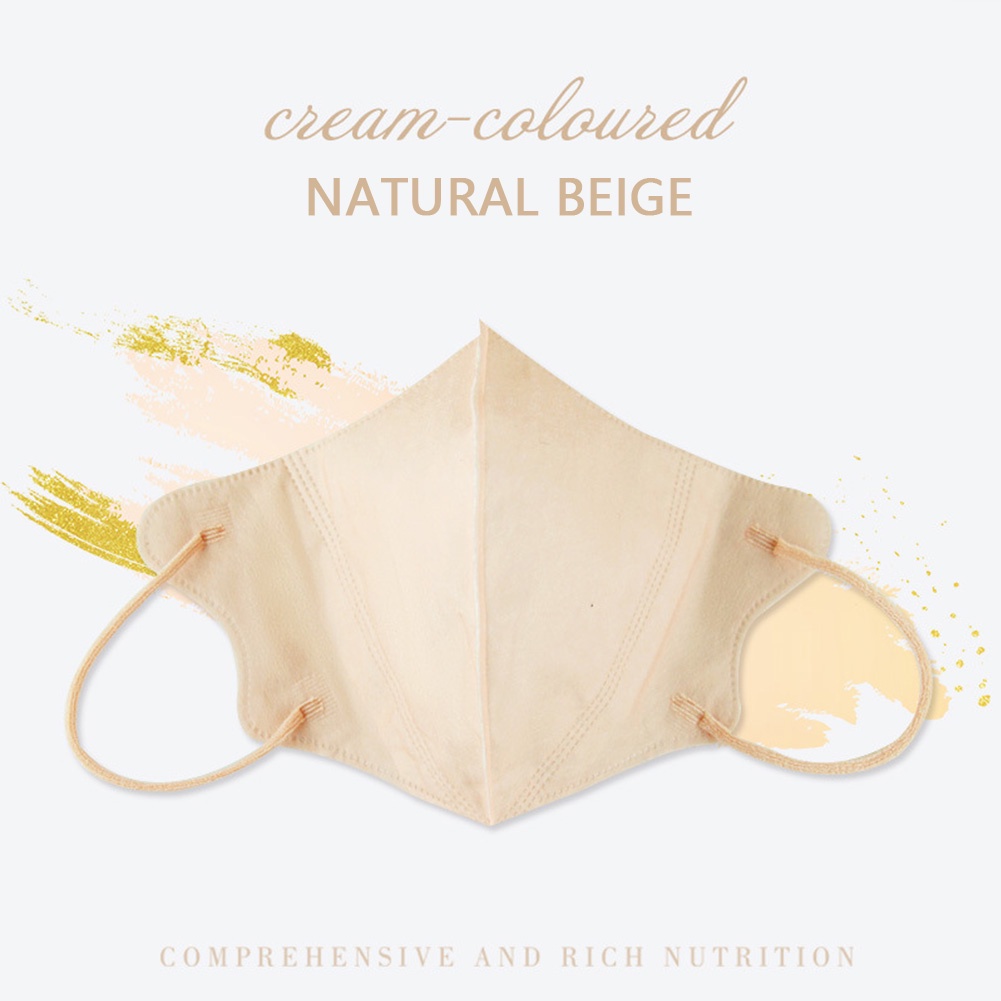 10pcs 3d F Big Face Mask Fat Mask Disposable Mask Protect The Nasal ...