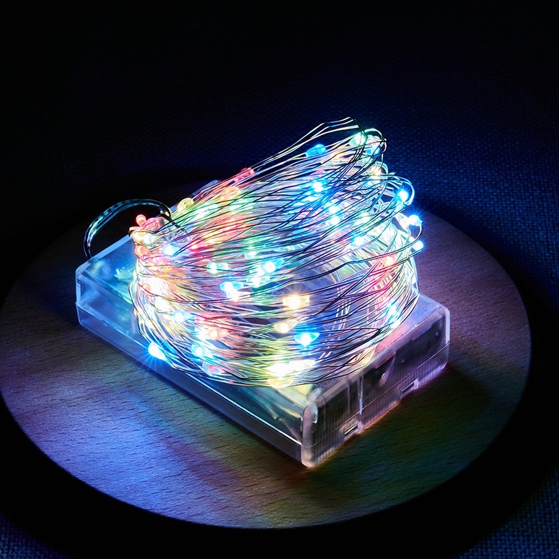 10Metres 100LED Fairy Light Led Battery Operated light string Fairy ...