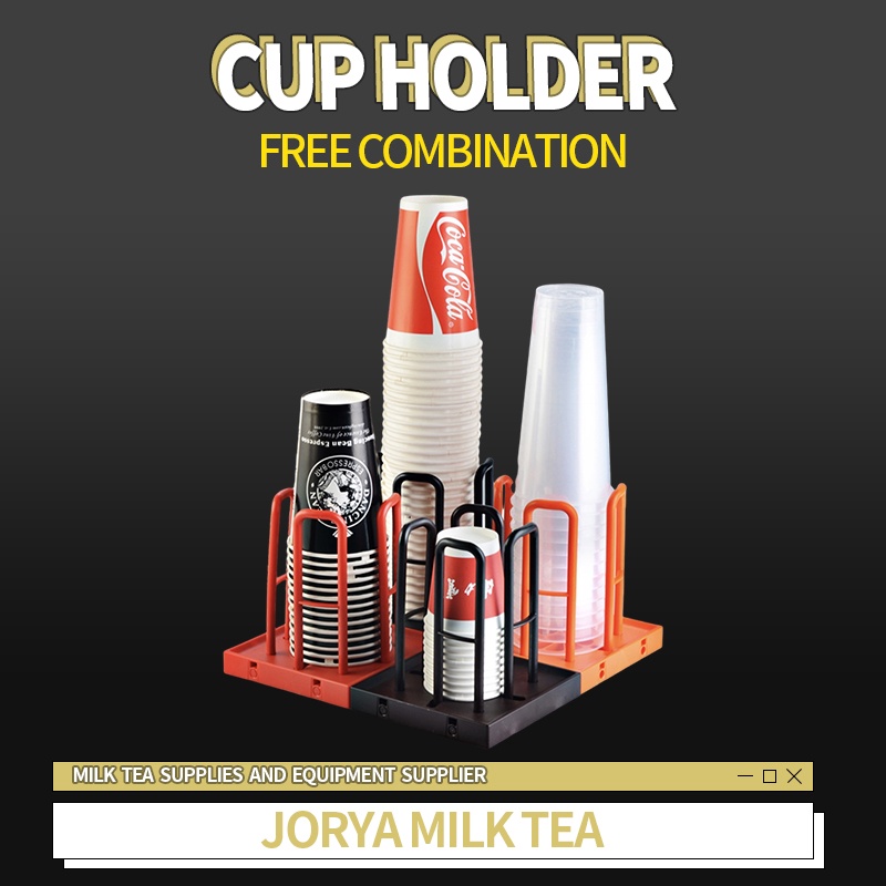 Combination Cup Holder Milk Tea Shop Disposable Cup Holder Paper Cup ...