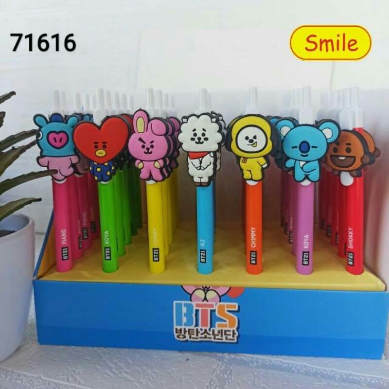 Bt21 Ballpoint / BT21 pen | Shopee Philippines